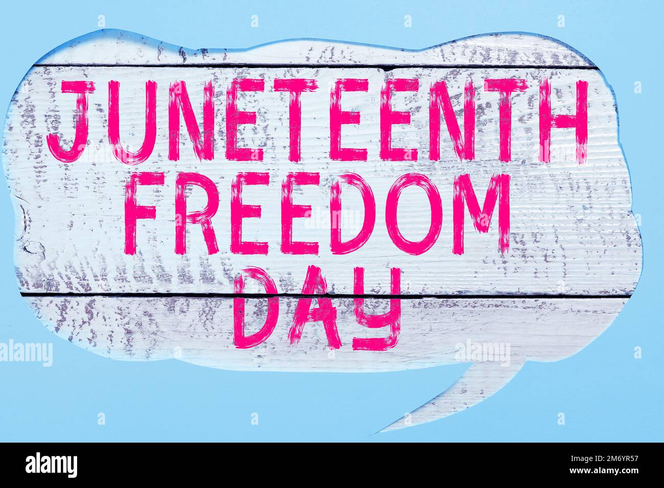 Conceptual display Juneteenth Freedom Day. Business showcase legal ...