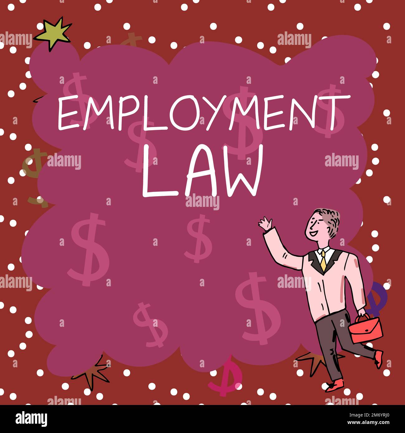 Hand writing sign Employment Law. Business overview deals with legal ...