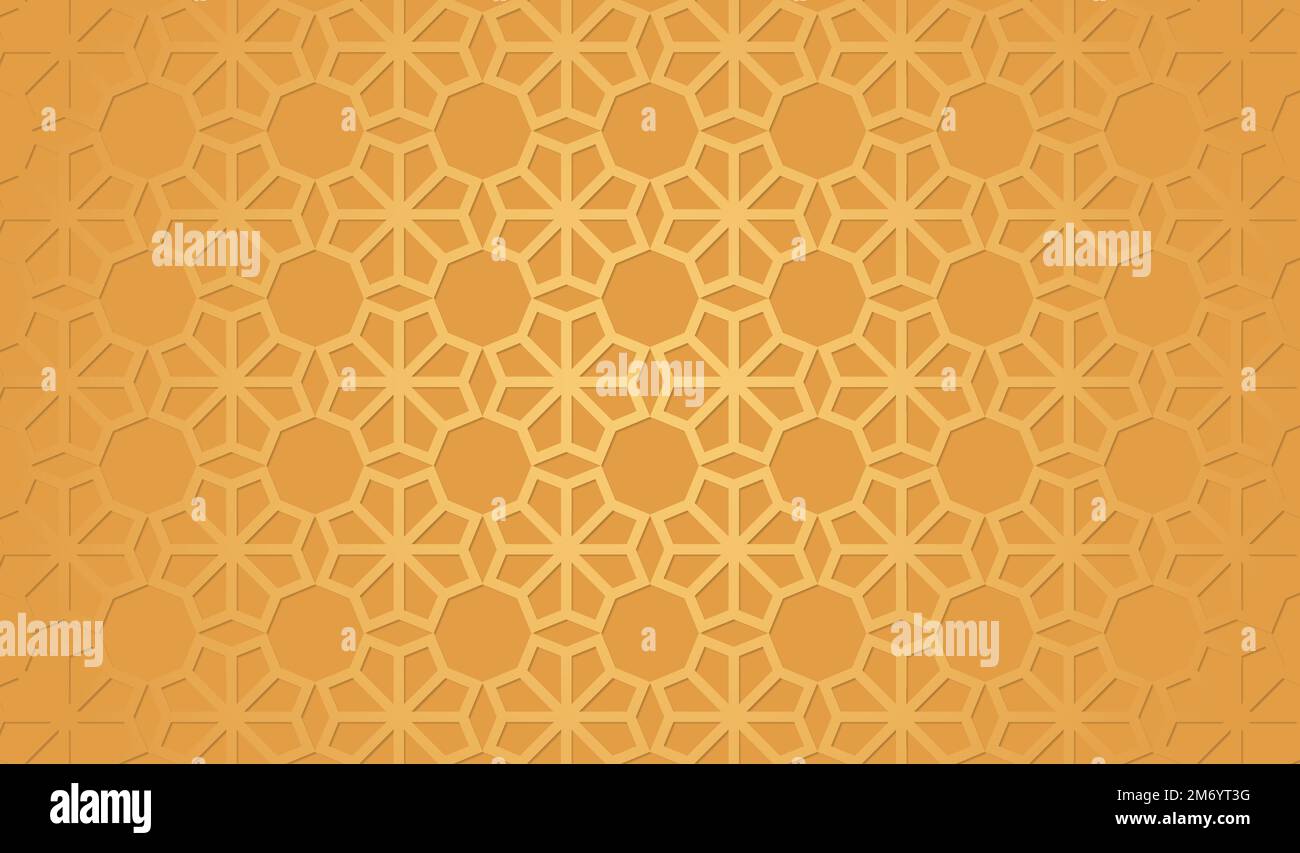 Modern line vector traditional arabic pattern. Abstract background with ...