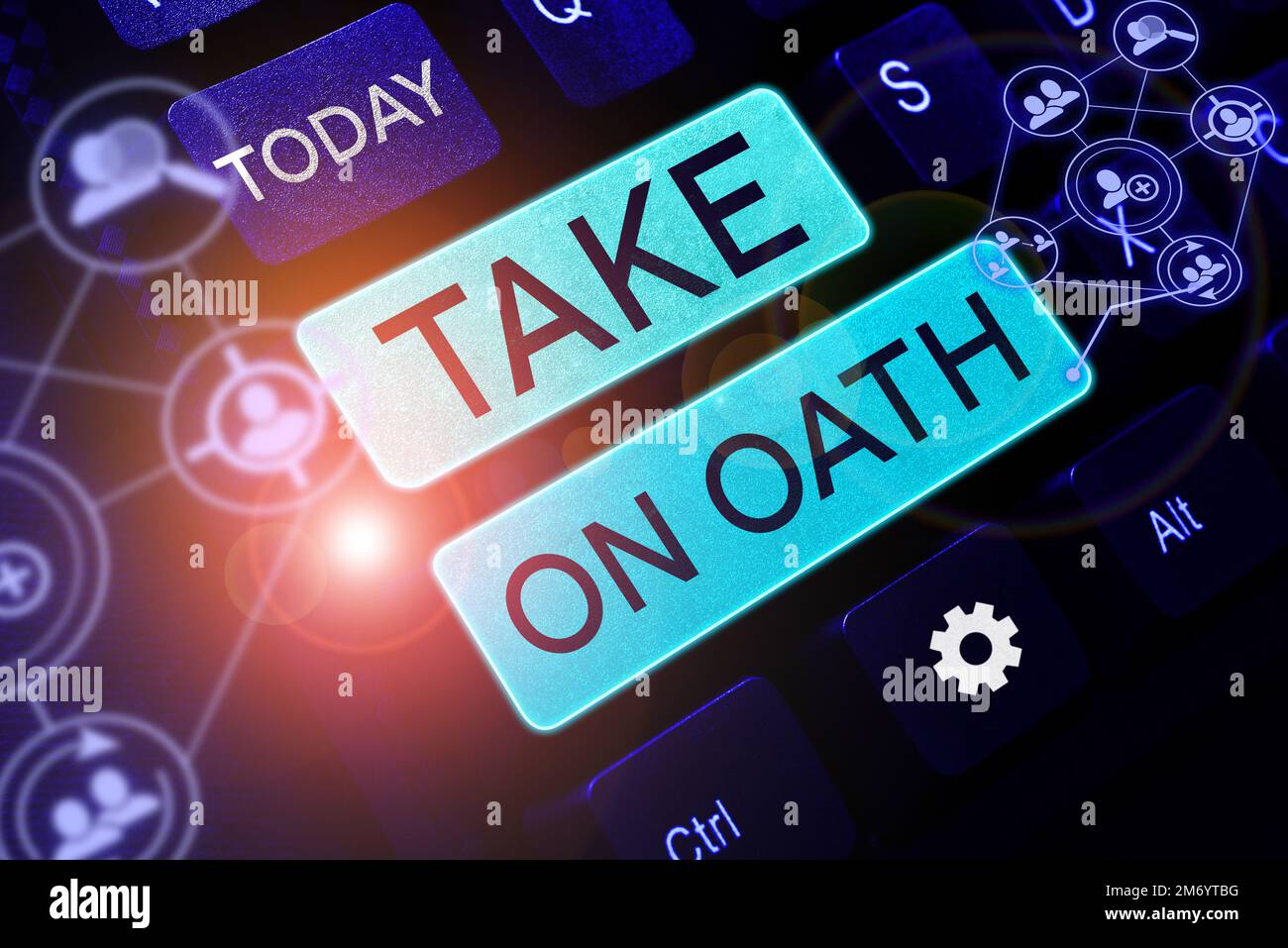 Handwriting text Take On Oath. Word for A solemn appeal to a deity ...