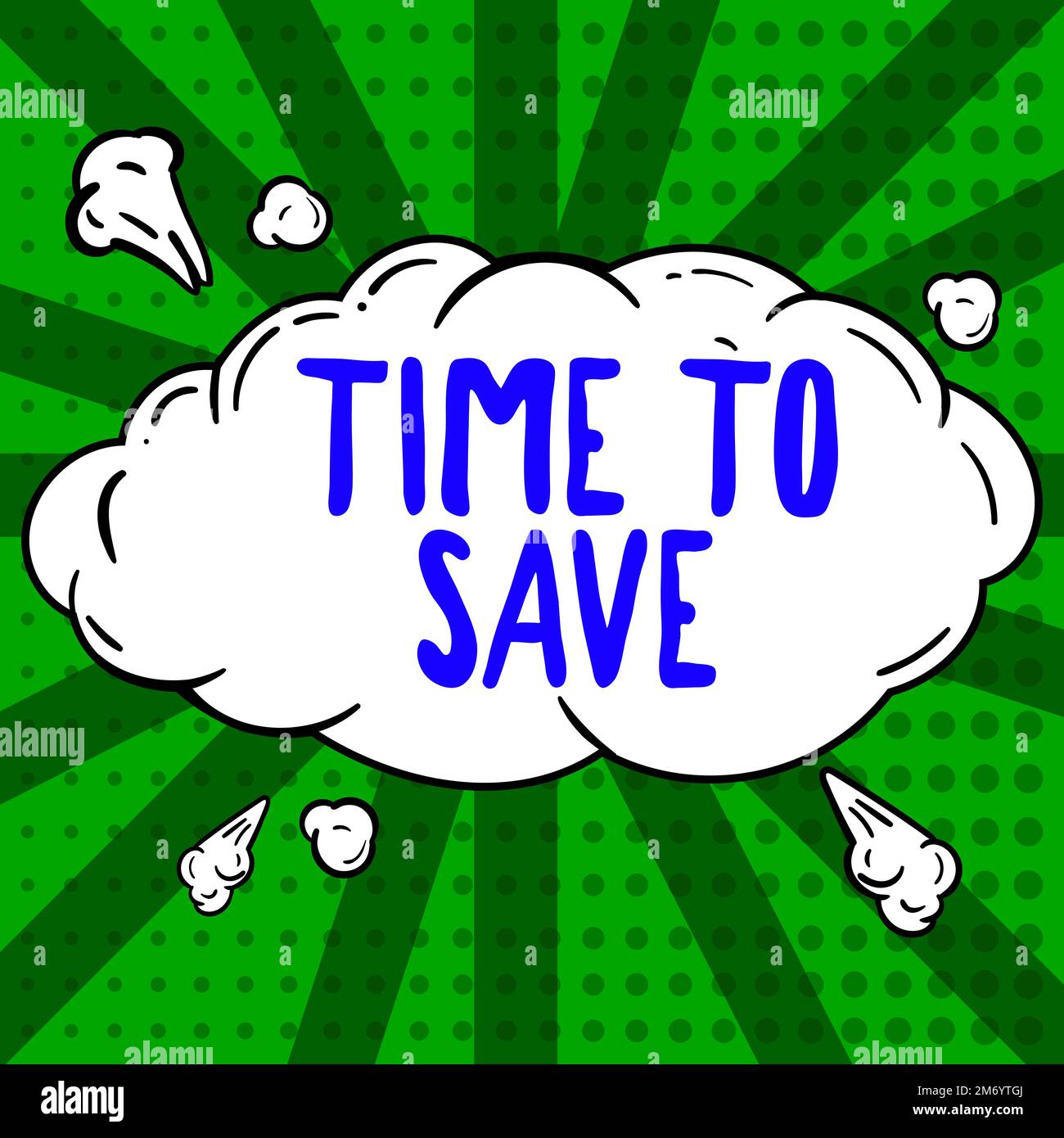 Text sign showing Time To Save. Business approach to do something more efficiently that less ...