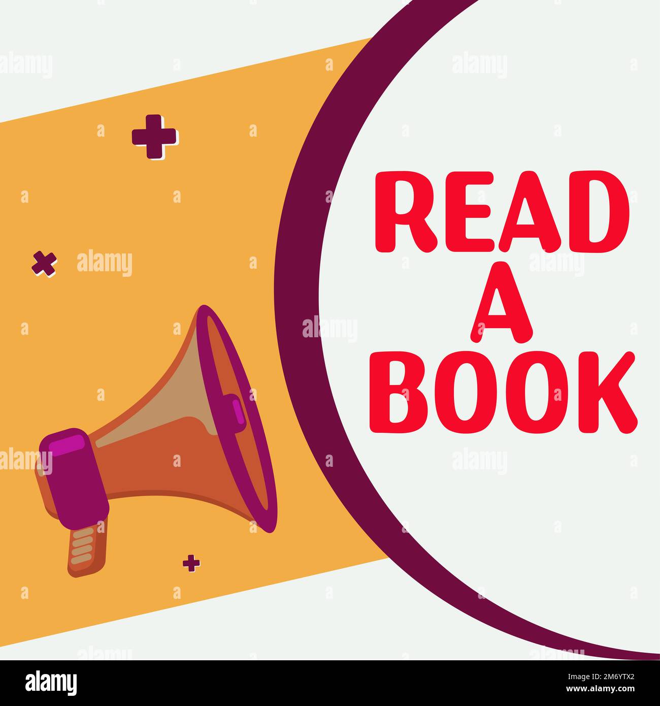 Sign displaying Read A Book. Business concept Enjoy literature ...