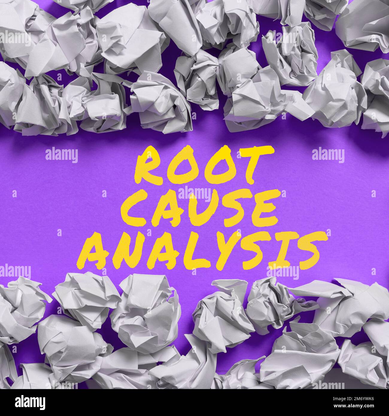 Text showing inspiration Root Cause Analysis. Business concept Method ...