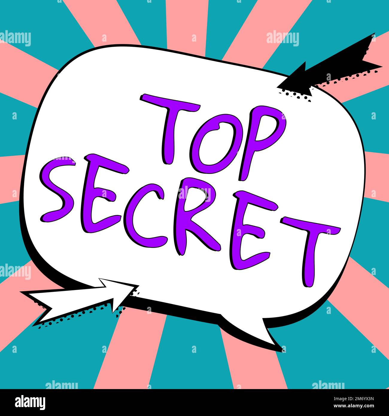 Handwriting text Top Secret. Business showcase telling someone ...