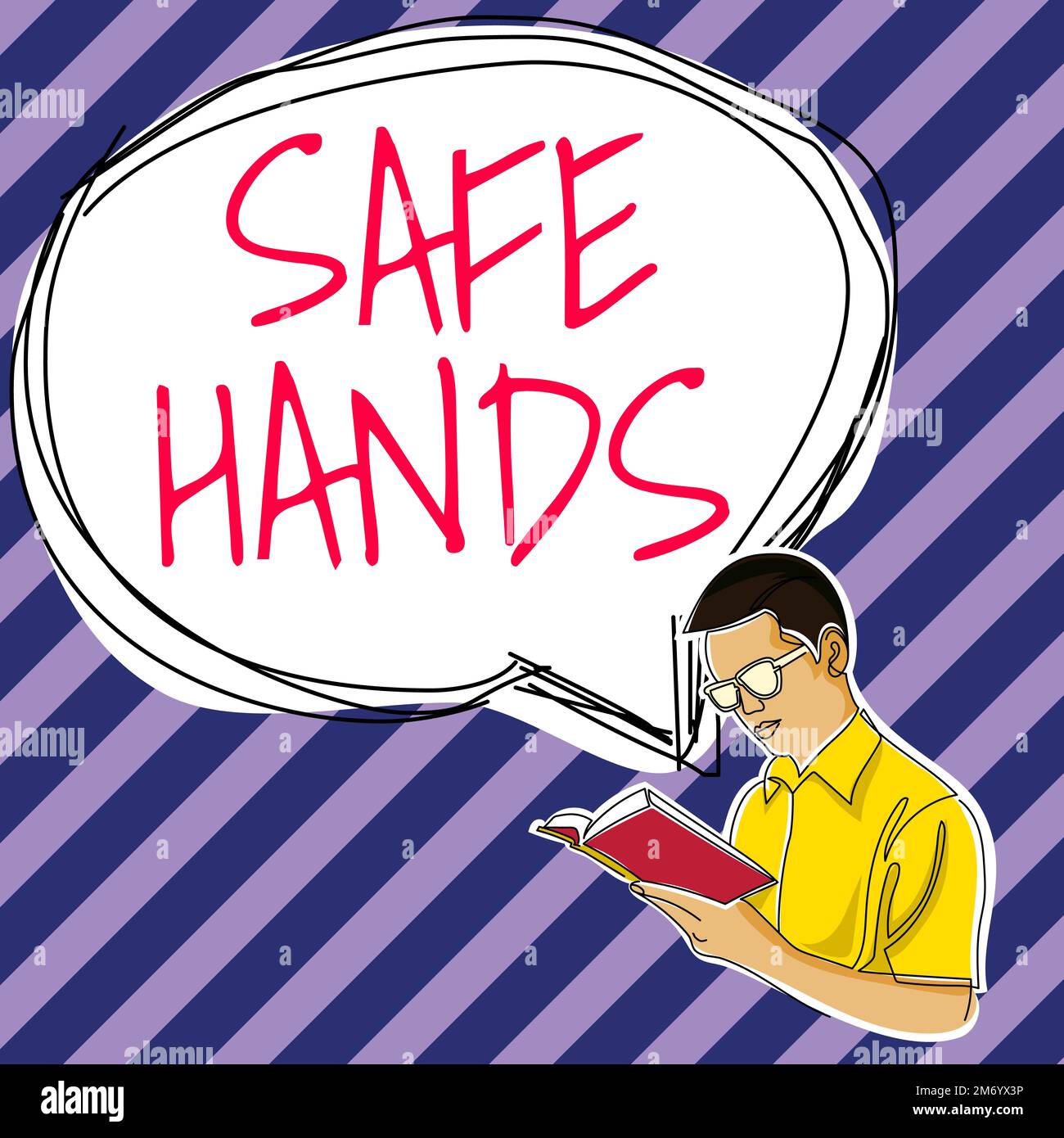 Hand writing sign Safe Hands. Business idea Ensuring the sterility and ... Hand writing sign Safe Hands. Business idea Ensuring the sterility and ...