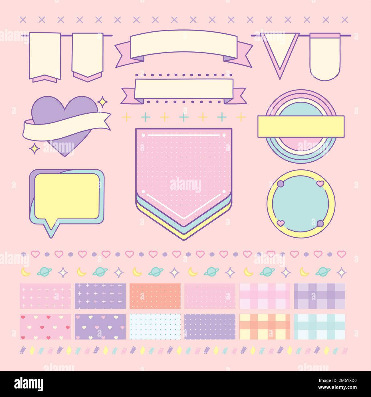 Girly design hi-res stock photography and images - Alamy