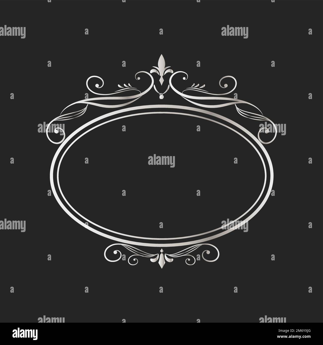 Decorative calligraphic ornament banner vector Stock Vector Image & Art ...