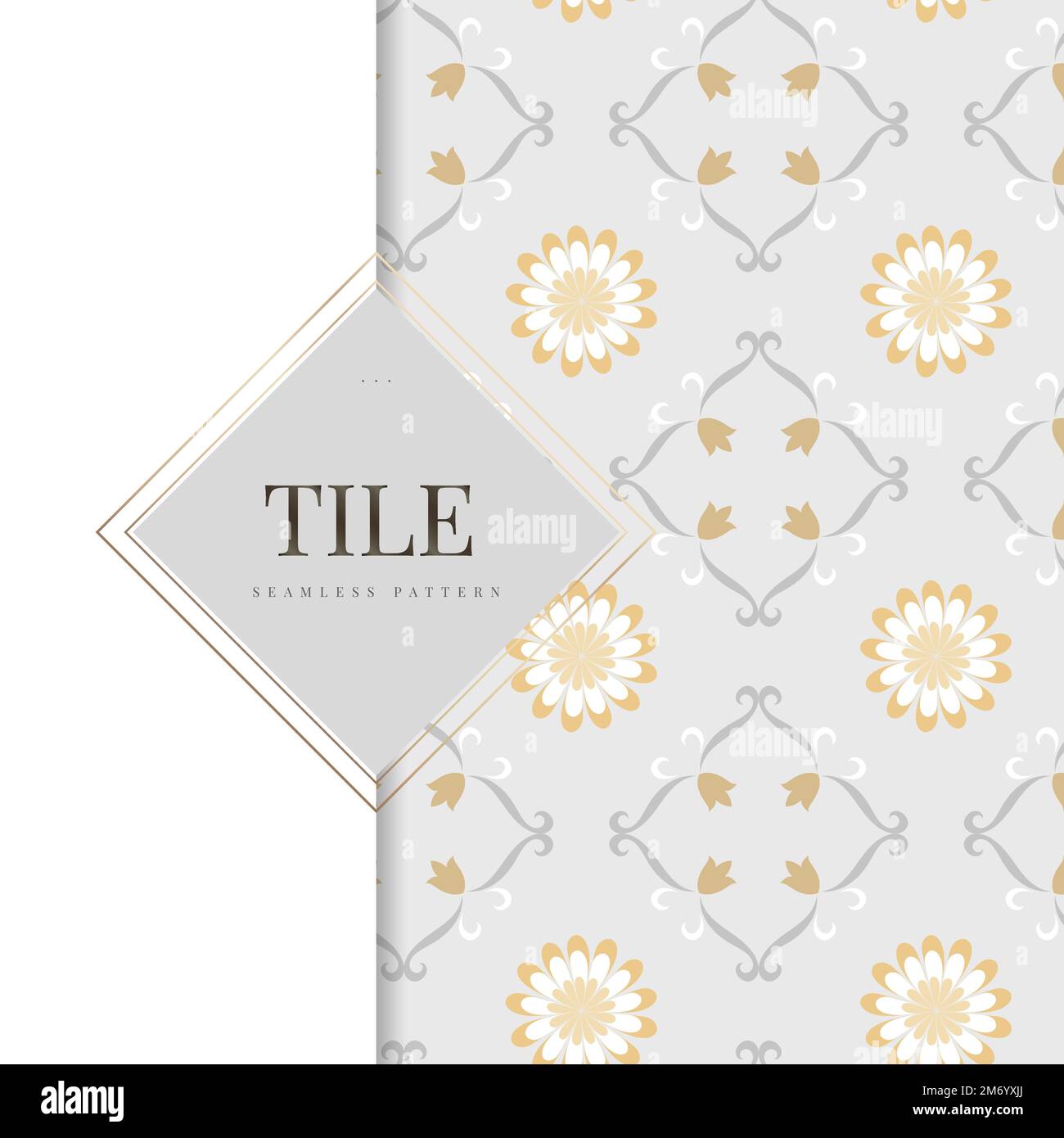Seamless pattern wall tile vector Stock Vector Image & Art - Alamy