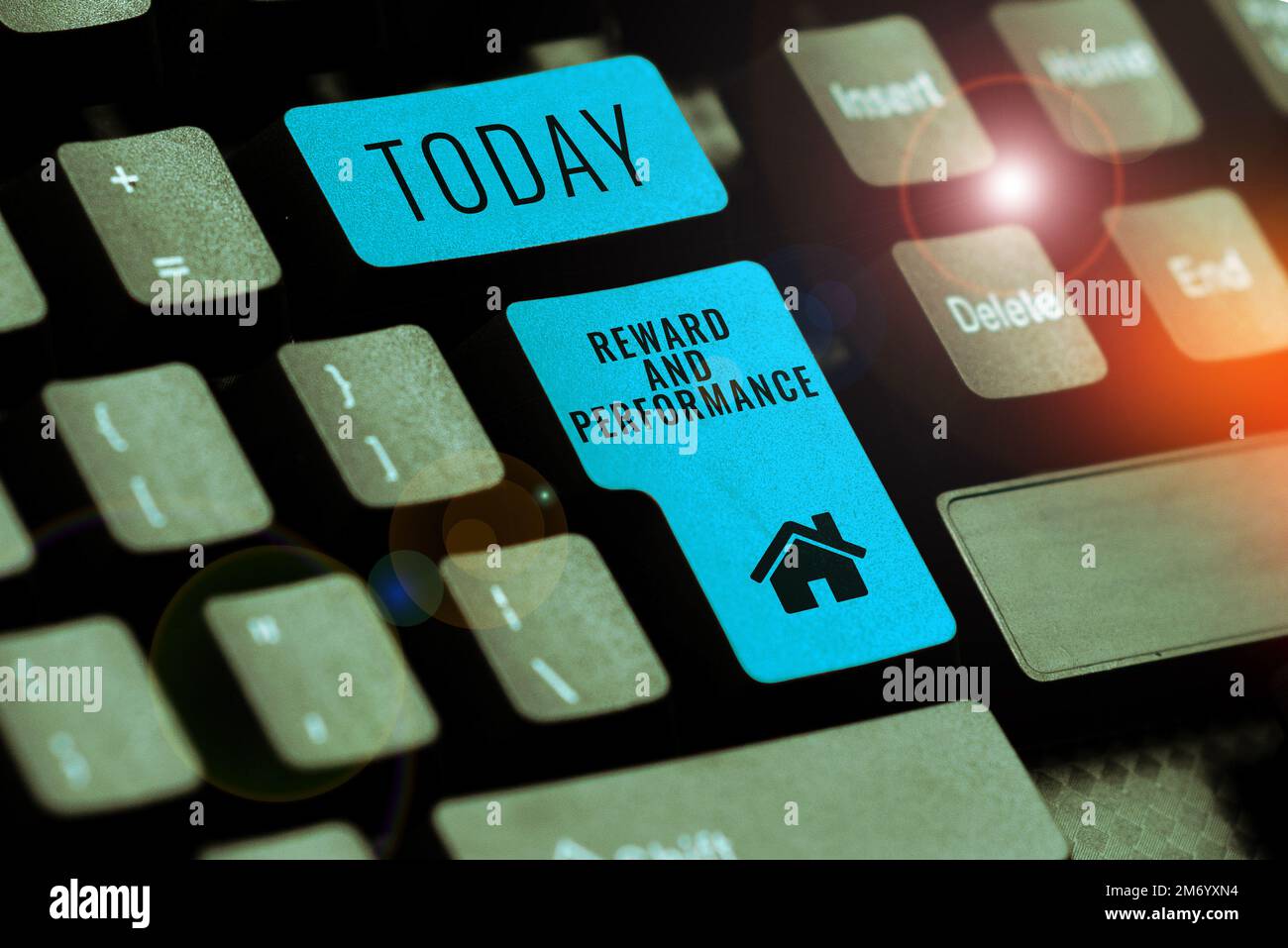 Text Caption Presenting Reward And Performance Business Showcase Given In Recognition Of