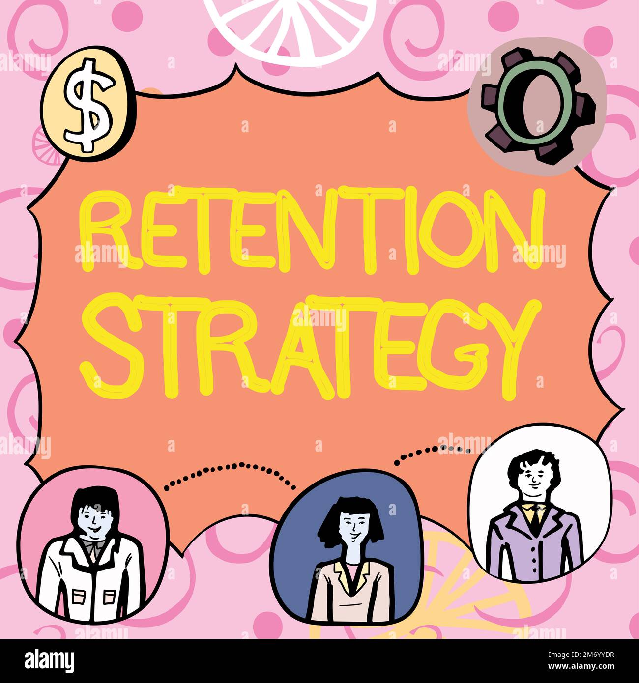 Conceptual display Retention Strategy. Business overview activities to ...