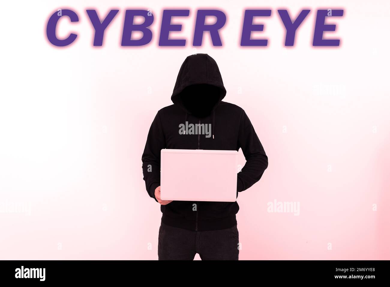 Conceptual display Cyber Eye. Internet Concept tool engages in building ...