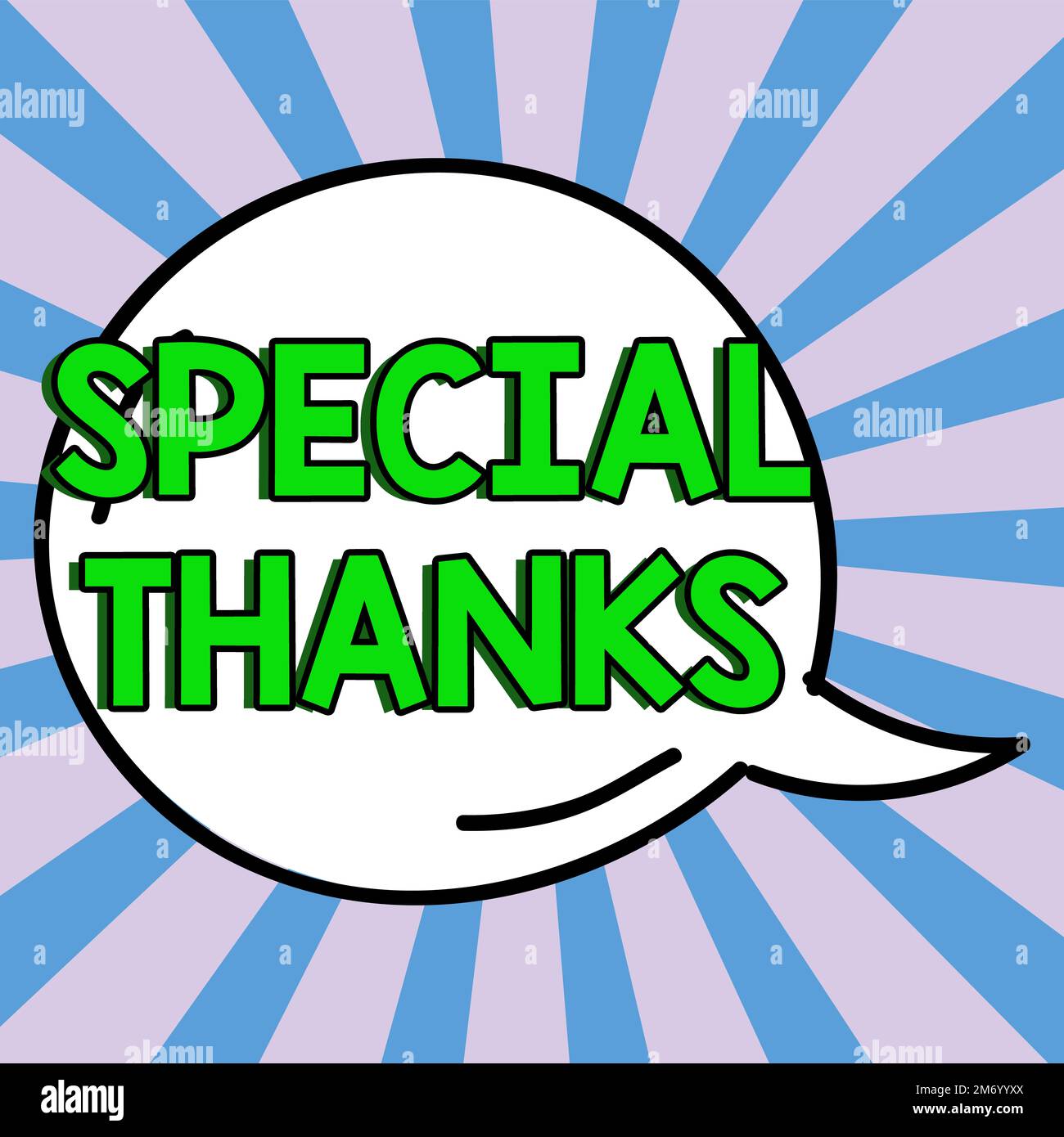 Hand writing sign Special Thanks. Business approach expression of ...