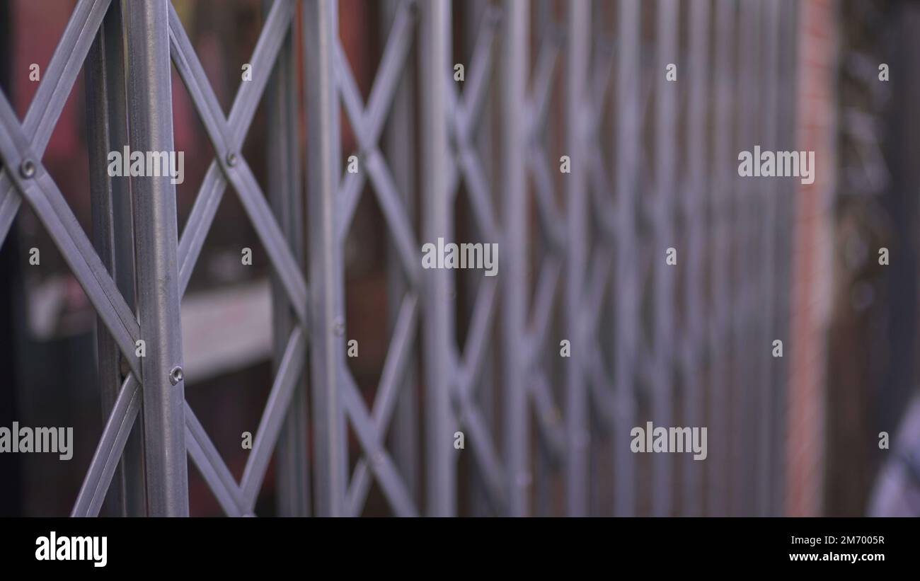 Street store closed close-up gate Stock Photo - Alamy