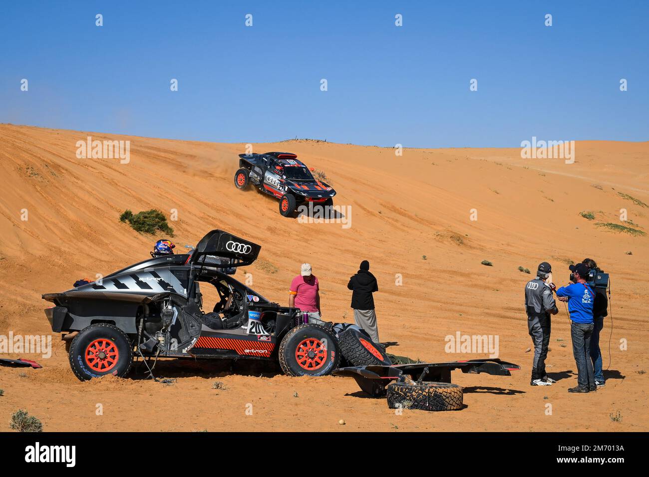 Haïl, Saudi Arabia - 06/01/2022, 211 EKSTROM Mattias (swe), BERGVIST ...