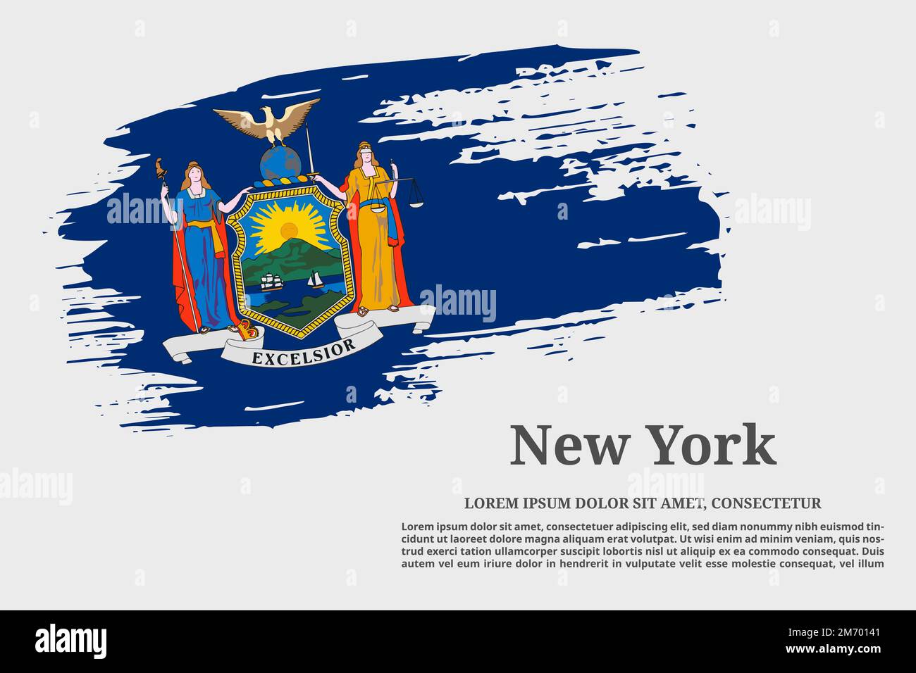 New york us flag hi-res stock photography and images - Alamy