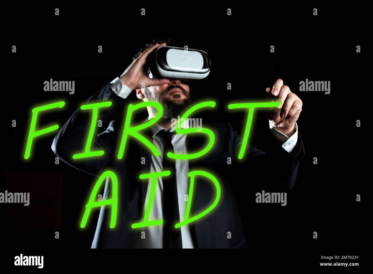 Conceptual display First Aid. Business overview Practise of healing ...