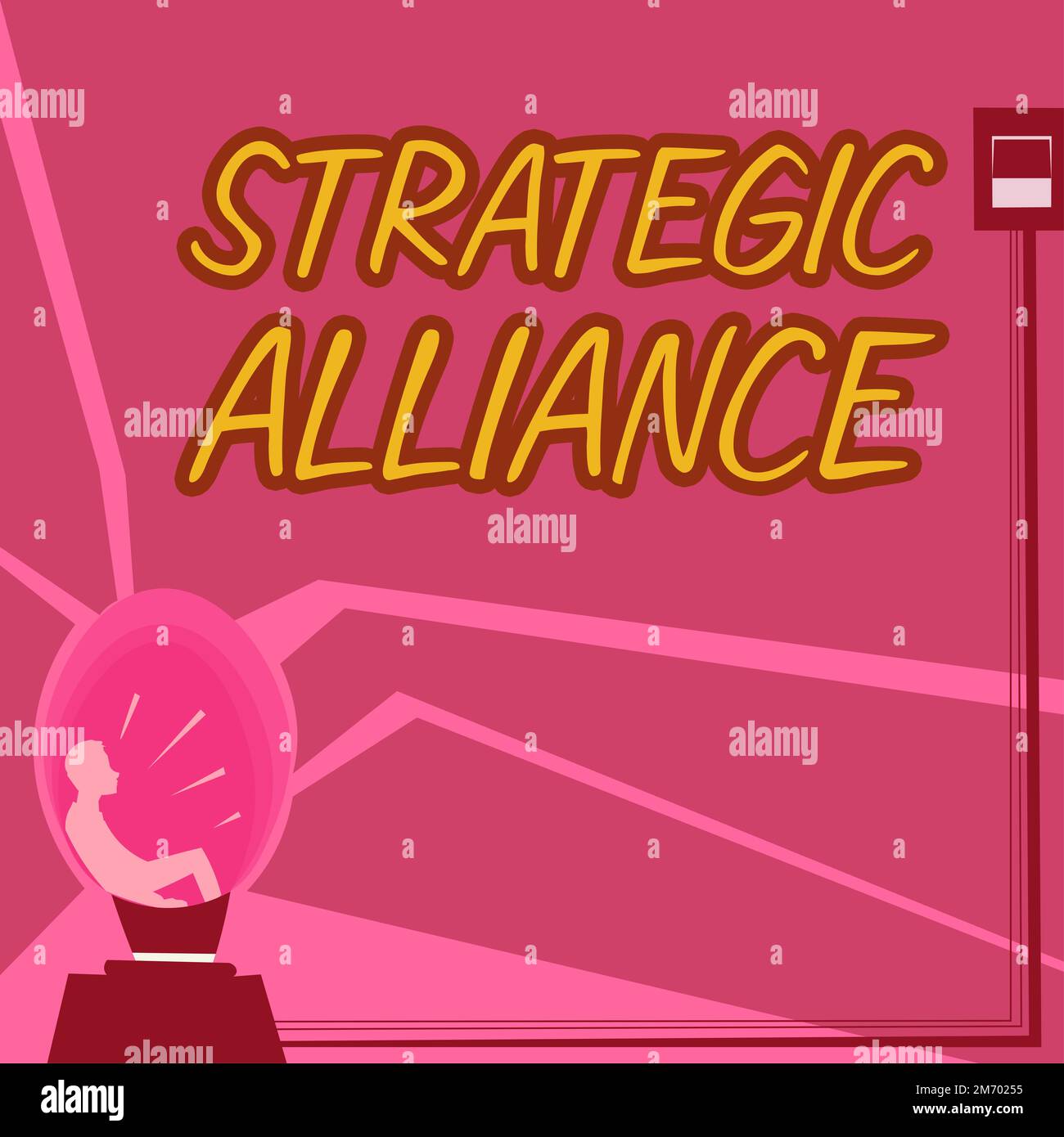 Writing displaying text Strategic Alliance. Business showcase a bond ...