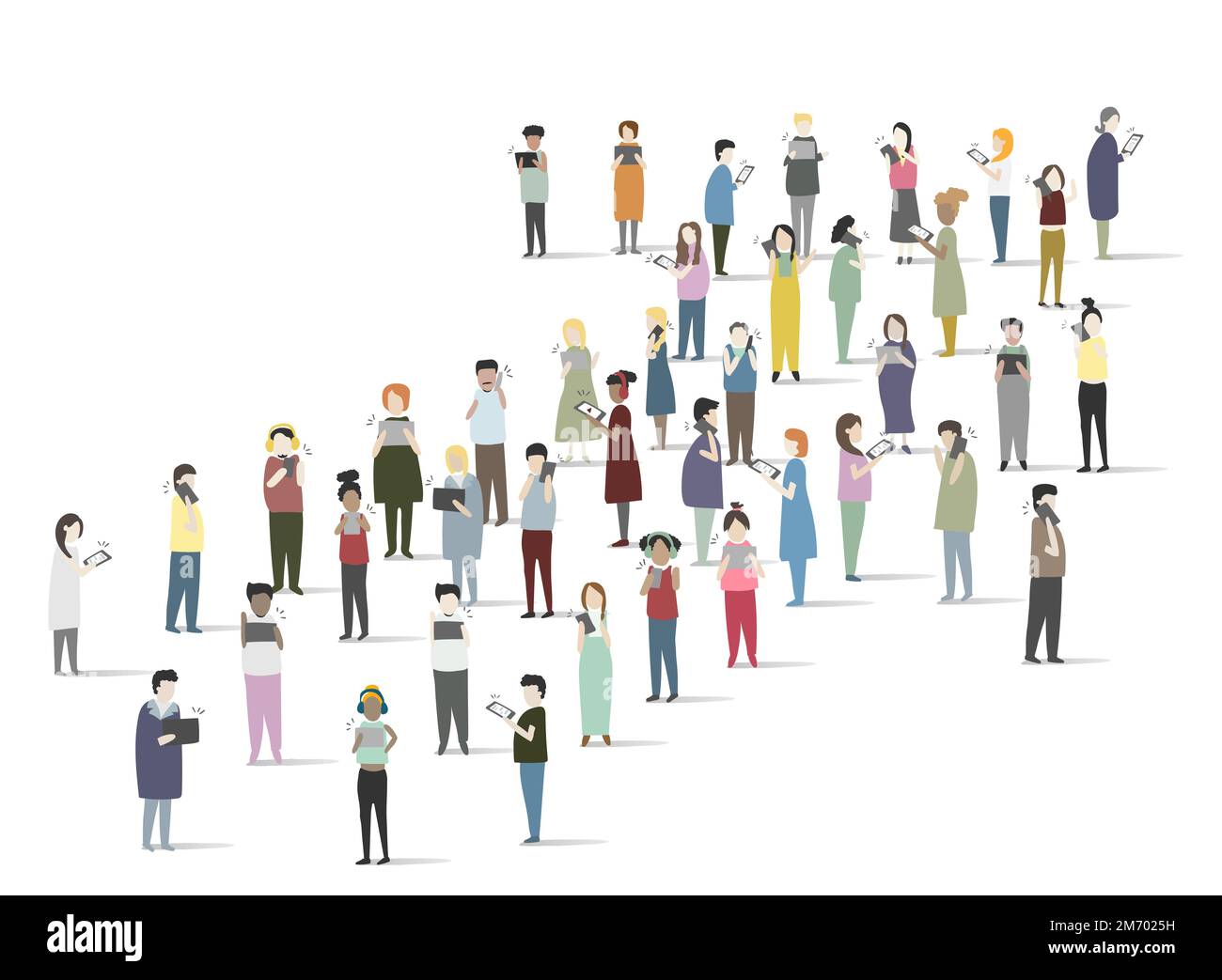 Illustrated people hi-res stock photography and images - Alamy