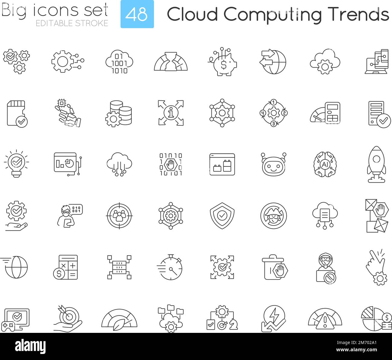 Benefits of ai icon hi-res stock photography and images - Alamy