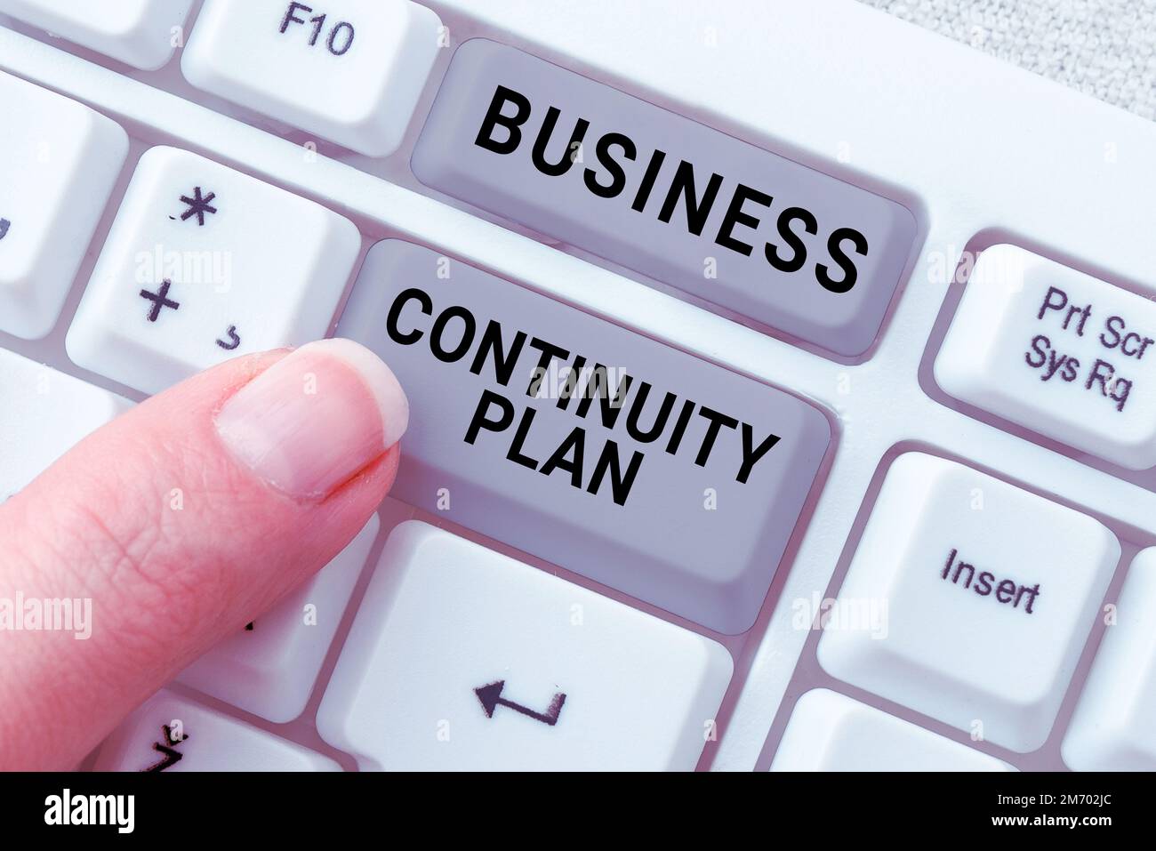 Hand writing sign Business Continuity Plan. Business showcase creating ...