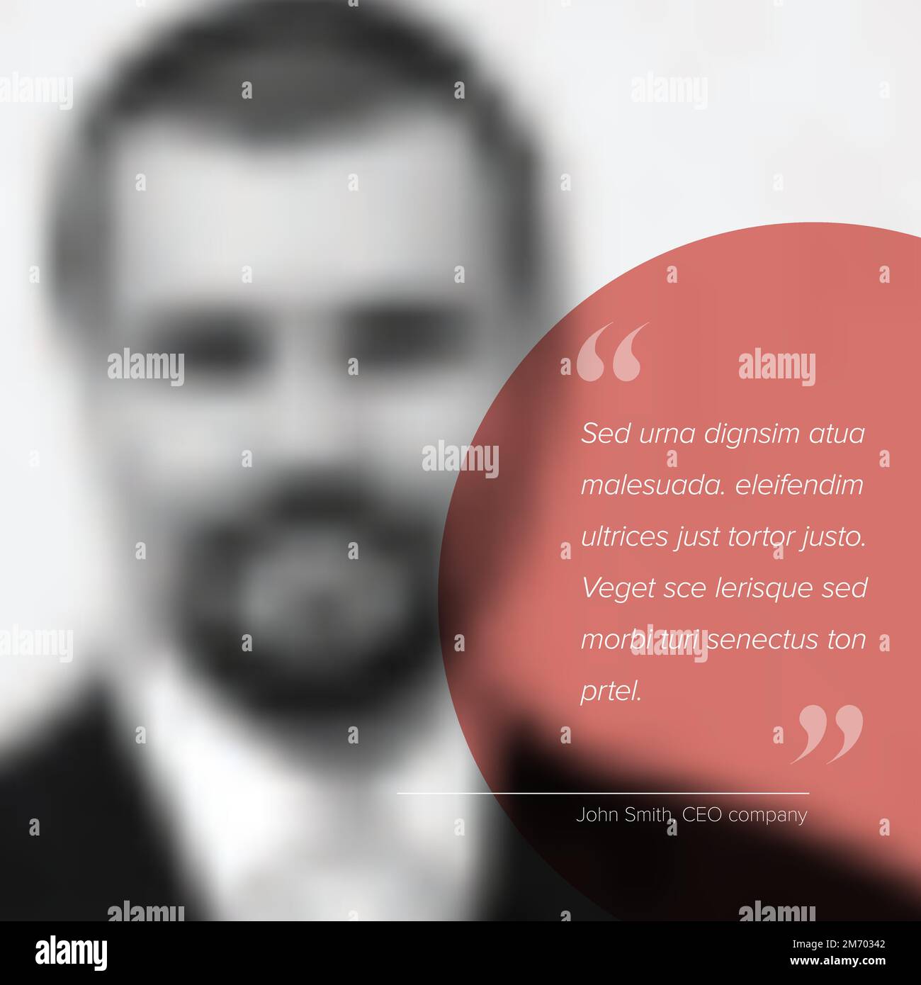 Profile photo with a quote template. Profile qote template for motto ...