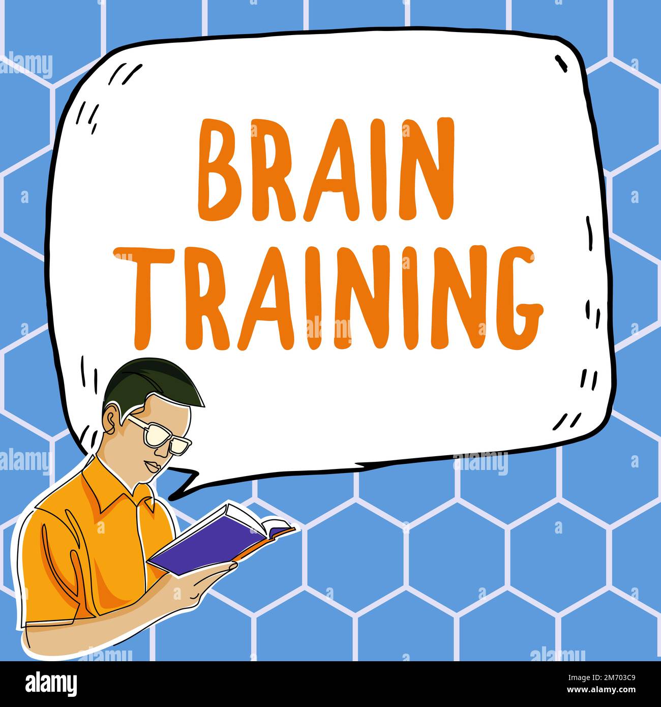 Conceptual display Brain Training. Internet Concept mental activities ...