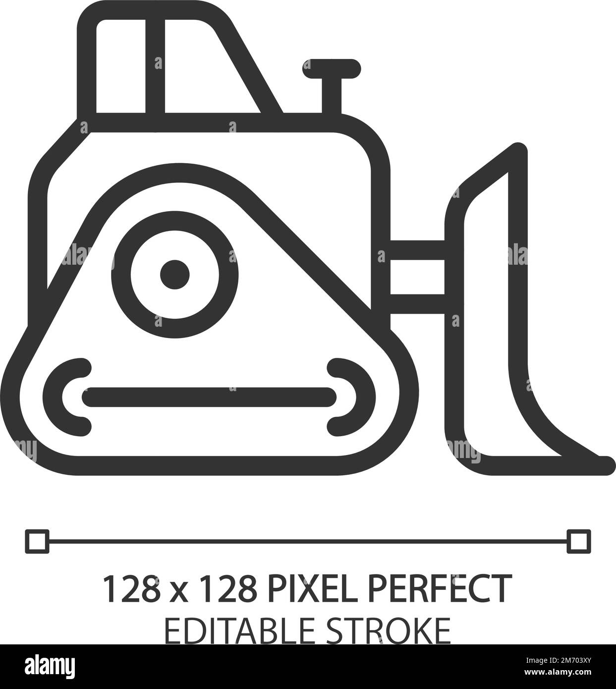 Bulldozer blade Stock Vector Images - Alamy