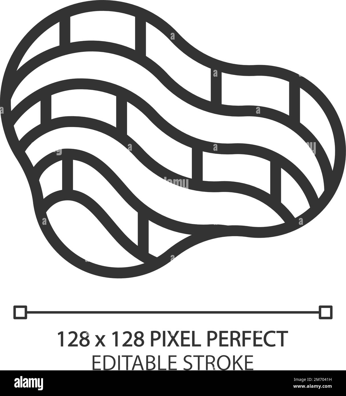 Quarry pixel perfect linear icon Stock Vector Image & Art - Alamy