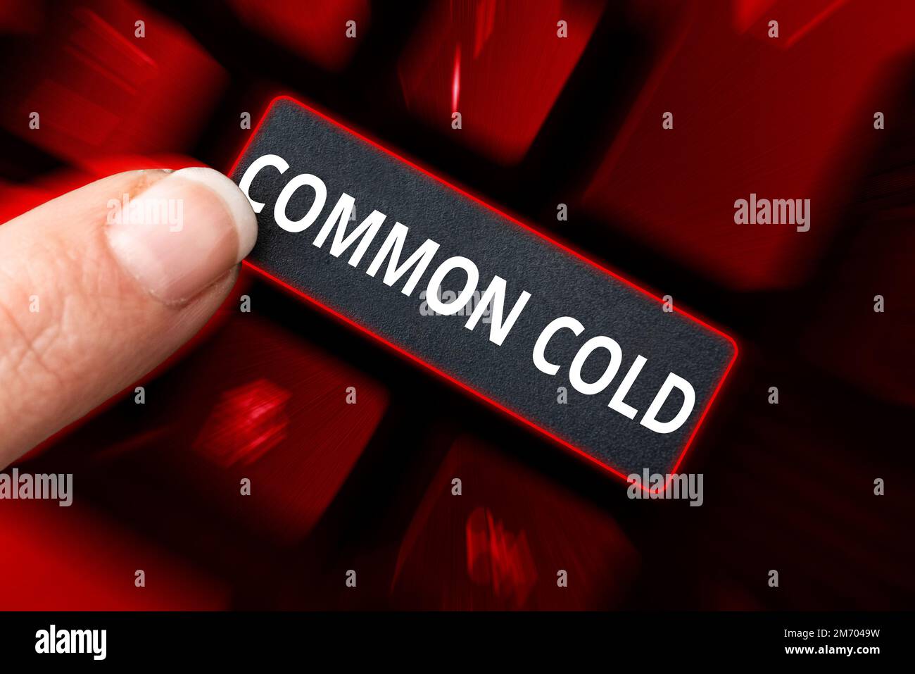 Text showing inspiration Common Cold. Concept meaning viral infection ...