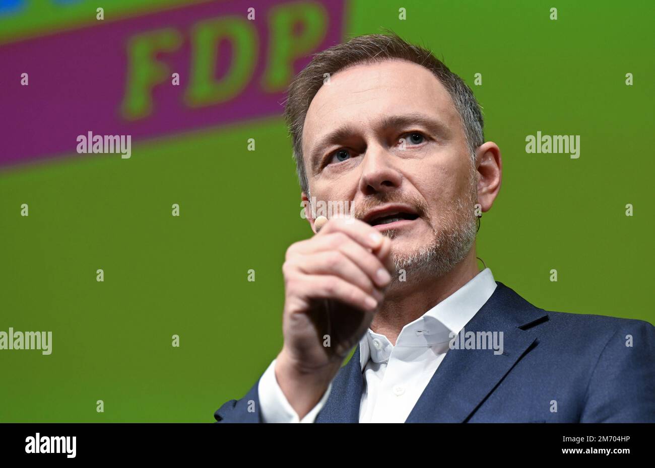 Stuttgart, Germany. 06th Jan, 2023. Christian Lindner, Chairman of the ...