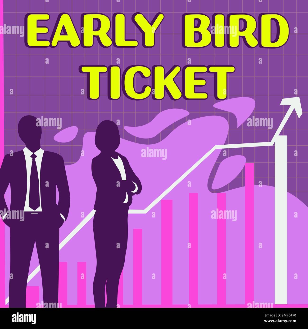 Sign displaying Early Bird Ticket. Business concept Buying a ticket ...
