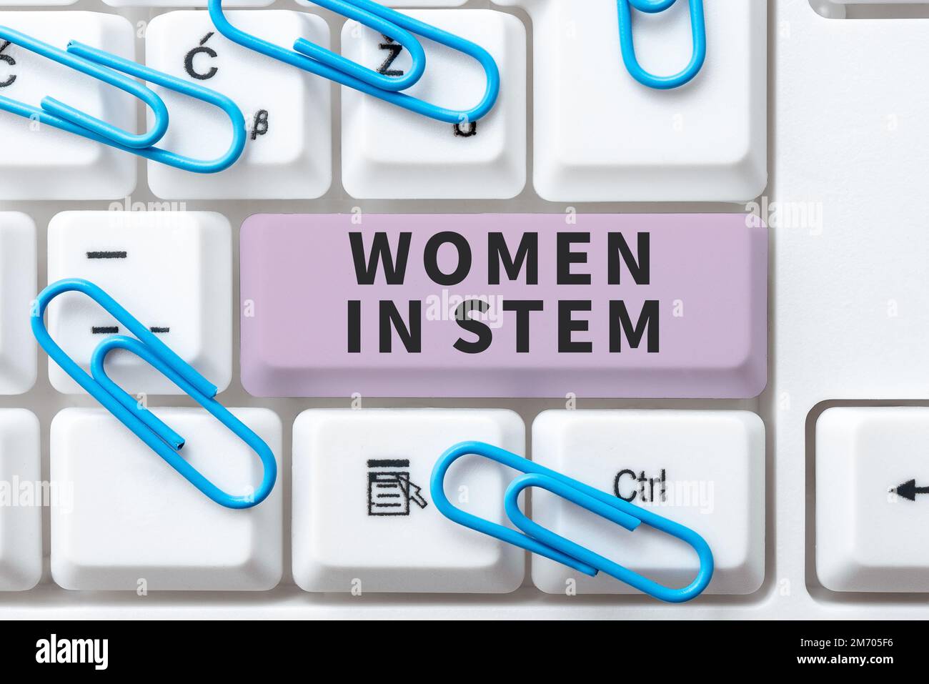 Text showing inspiration Women In Stem. Word Written on Science ...