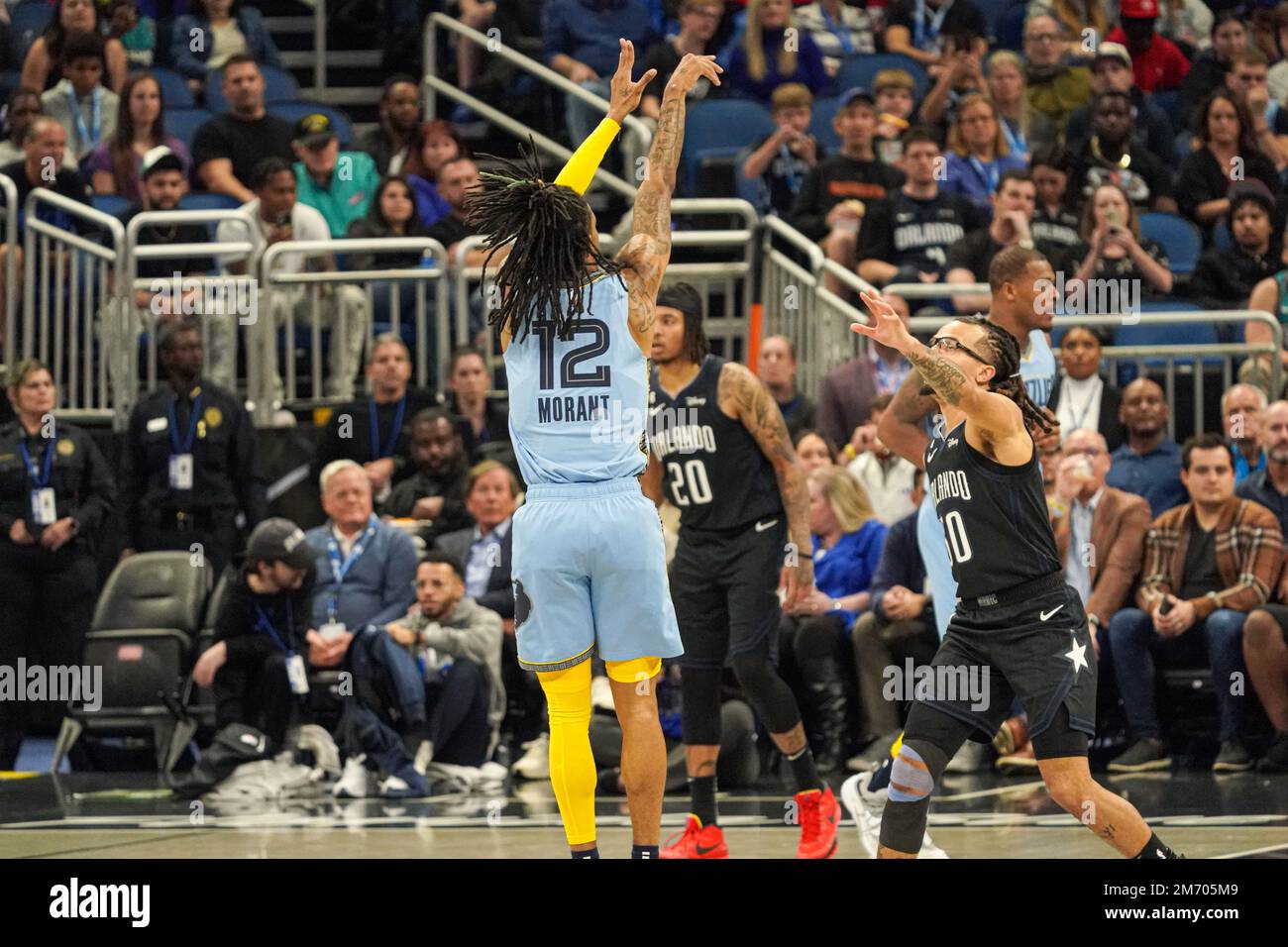 Orlando, Florida, USA, January 5, 2023, NBA Memphis Grizzlies guard Ja ...