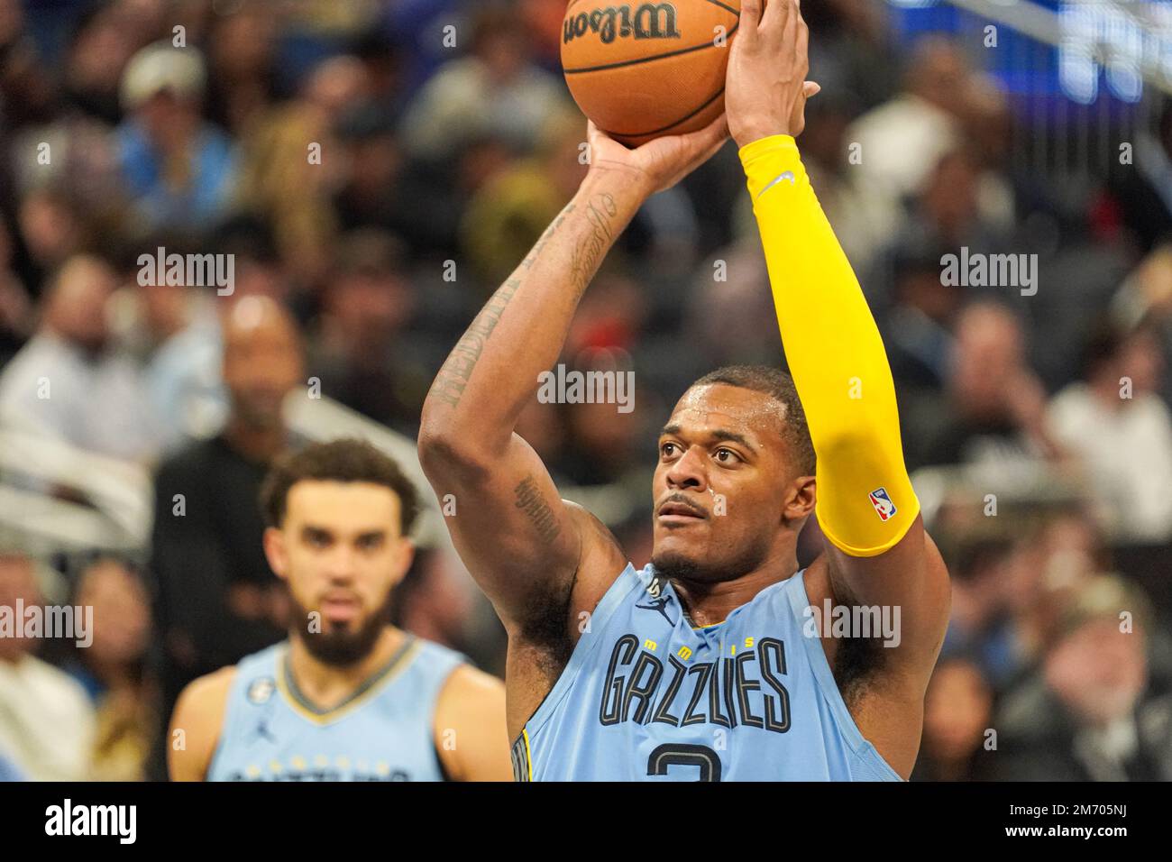 Orlando, Florida, USA, January 5, 2023, NBA Memphis Grizzlies forward ...