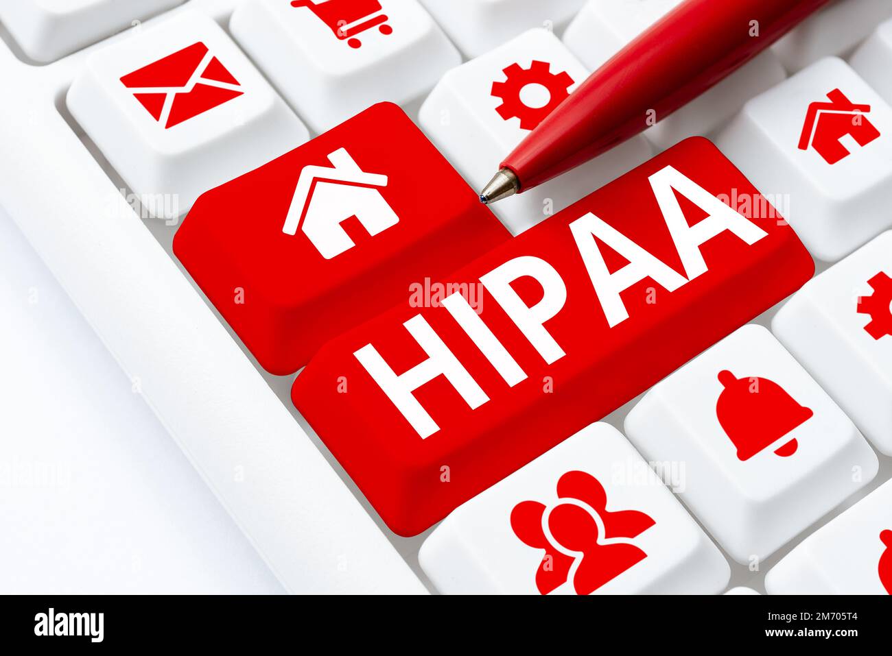 Sign displaying Hipaa. Business overview Acronym stands for Health ...