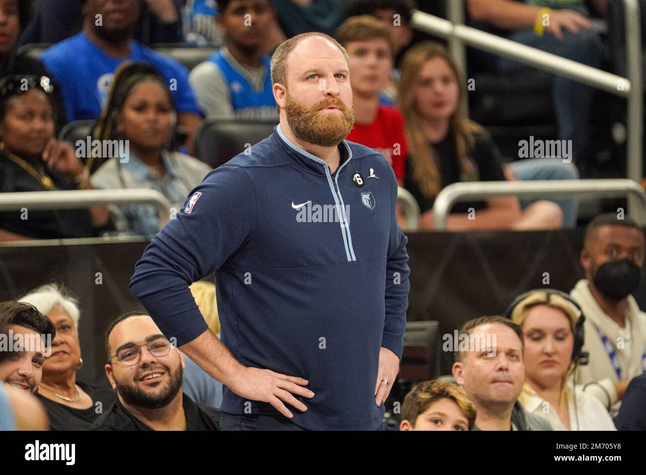 Orlando, Florida, USA, January 5, 2023, NBA Memphis Grizzlies Head ...