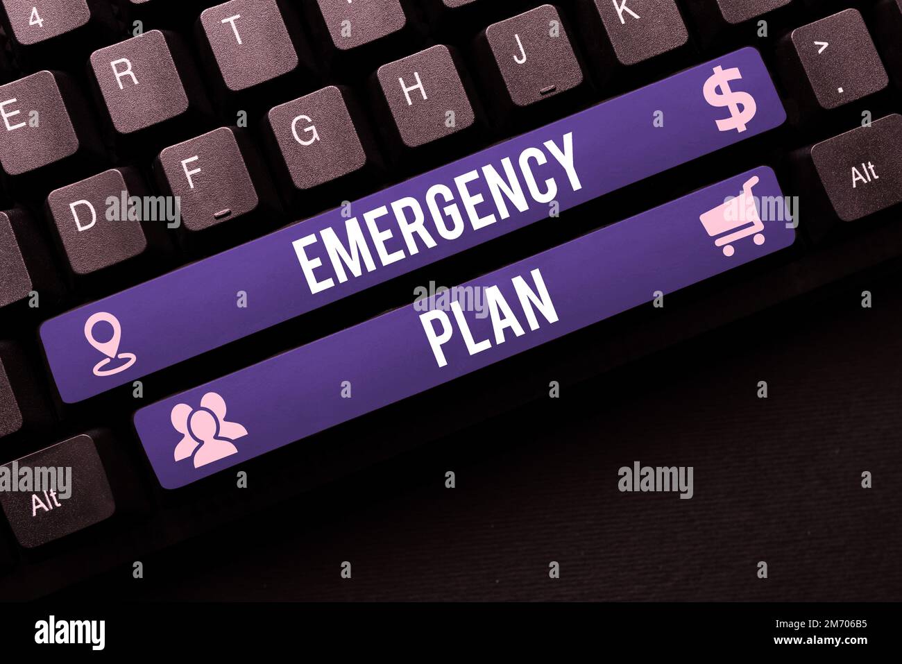 Text showing inspiration Emergency Plan. Business approach Procedures ...