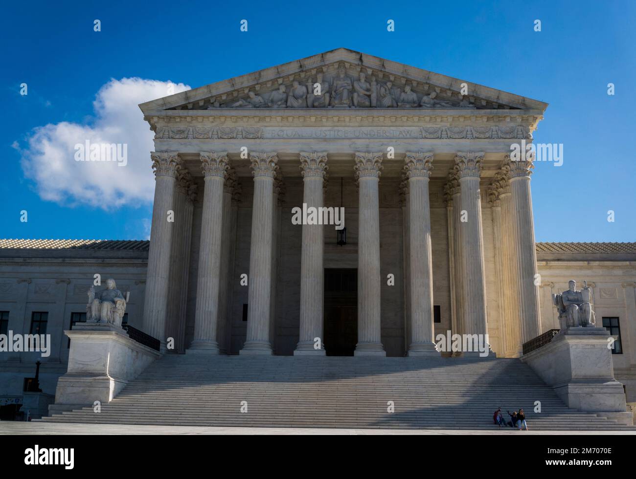 Supreme Court Building, seat of federal judiciary, also referred to as ...