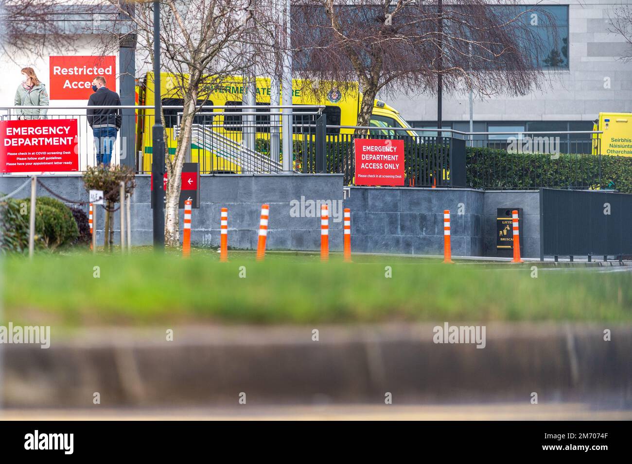 Cork, Ireland. 6th Jan, 2023. The hospital overcrowding crisis ...