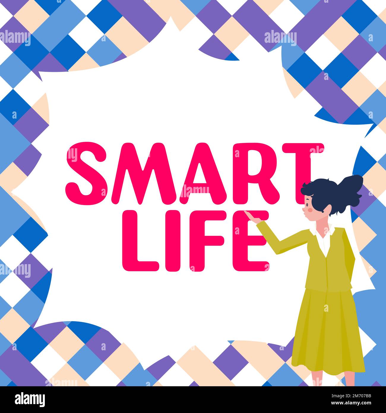 Text showing inspiration Smart Life. Business concept approach ...