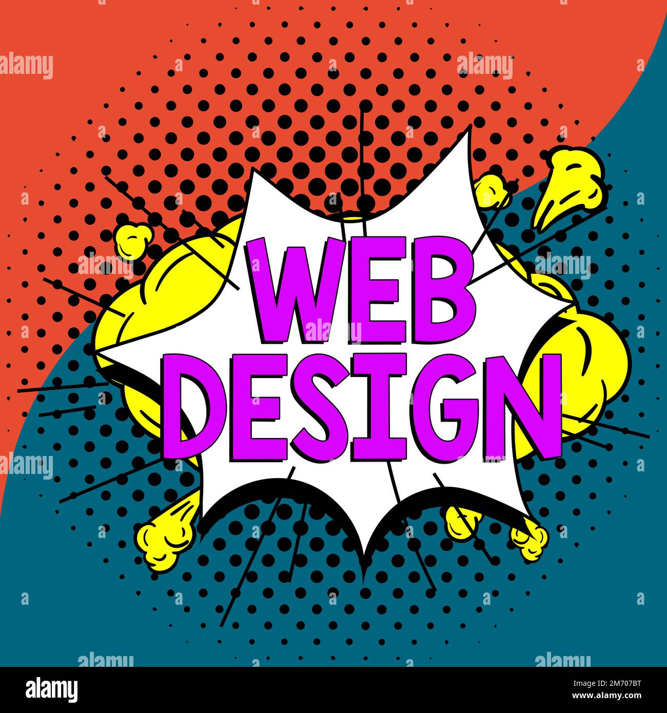 Text caption presenting Web Design. Business overview who is ...