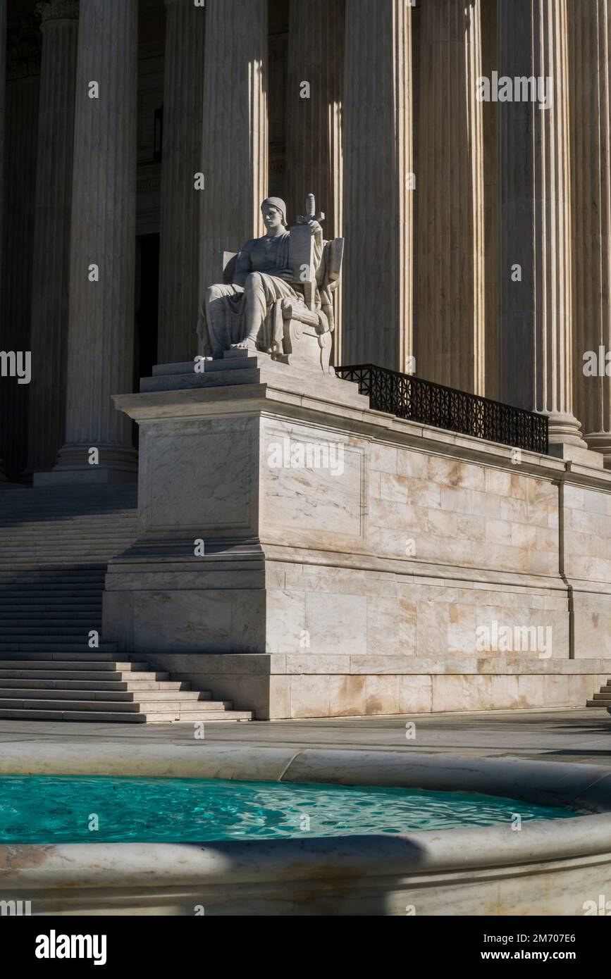 Supreme Court Building, seat of federal judiciary, also referred to as ...