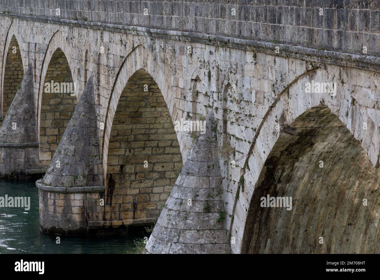 A close-up of the bridge structure Stock Photo - Alamy