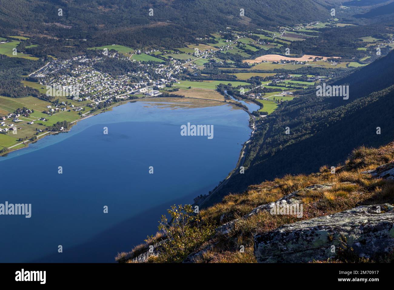Andalsnes town view hi-res stock photography and images - Alamy