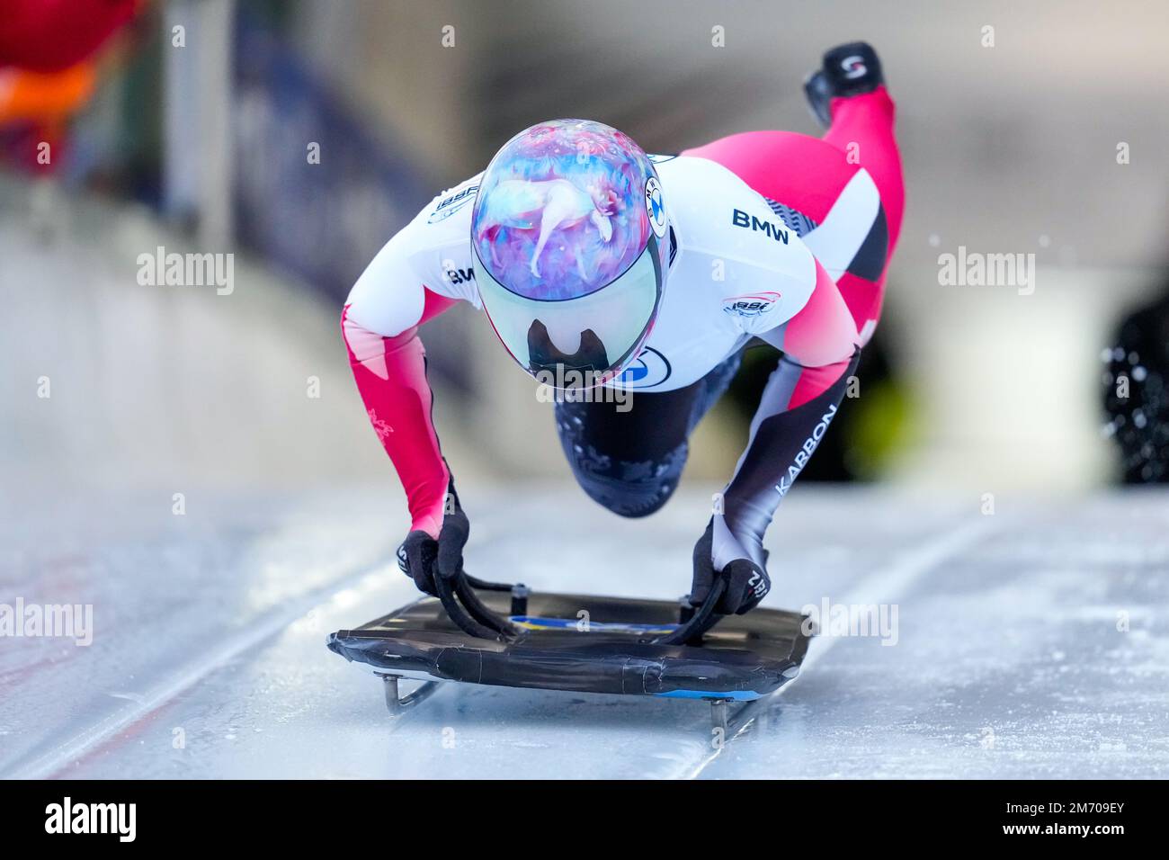 WINTERBERG, GERMANY - JANUARY 6: Mirela Rahneva of Canada compete in ...