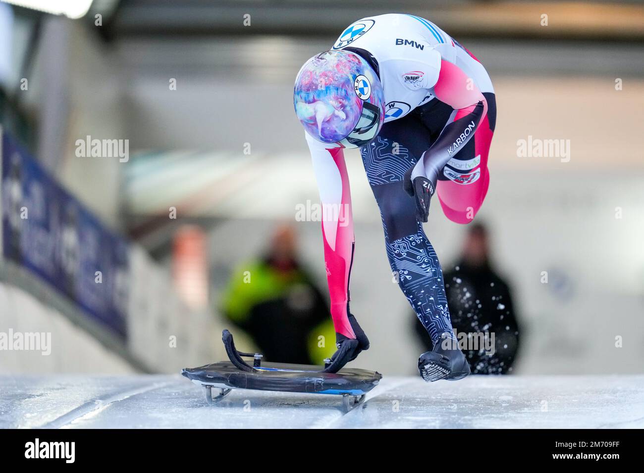 WINTERBERG, GERMANY - JANUARY 6: Mirela Rahneva of Canada compete in ...