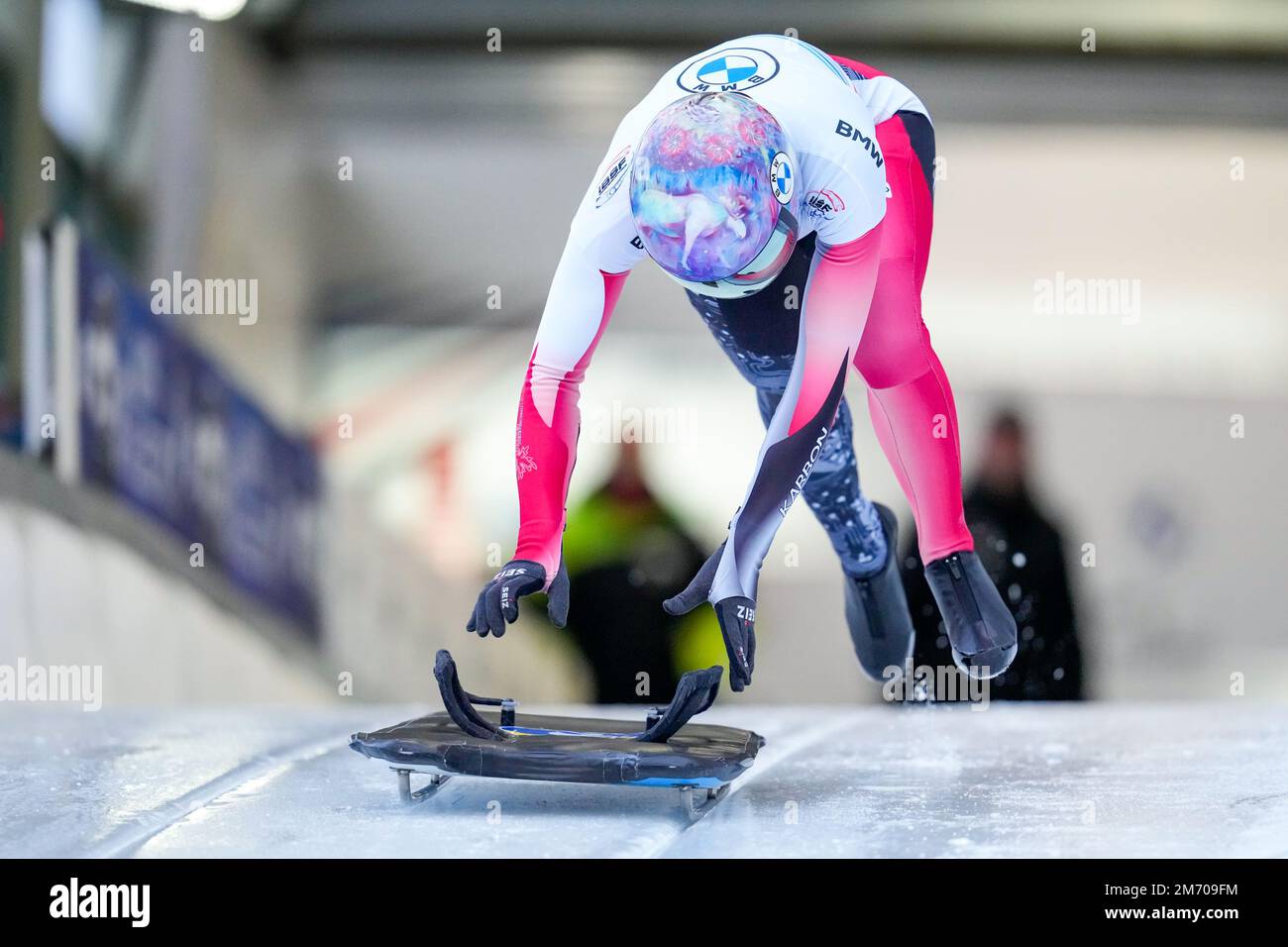 WINTERBERG, GERMANY - JANUARY 6: Mirela Rahneva of Canada compete in ...