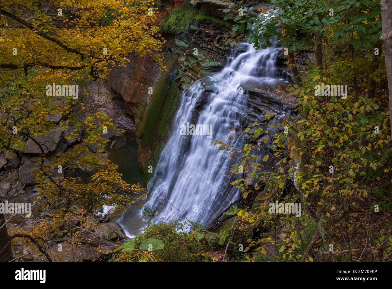 Brandywine Falls in Cuyahoga Valley National Park, Ohio Stock Photo - Alamy