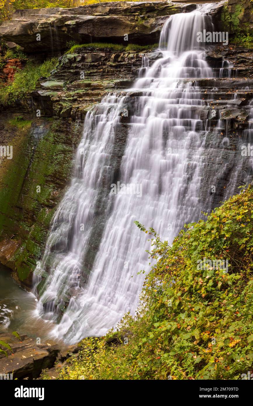 Brandywine Falls in Cuyahoga Valley National Park, Ohio Stock Photo - Alamy
