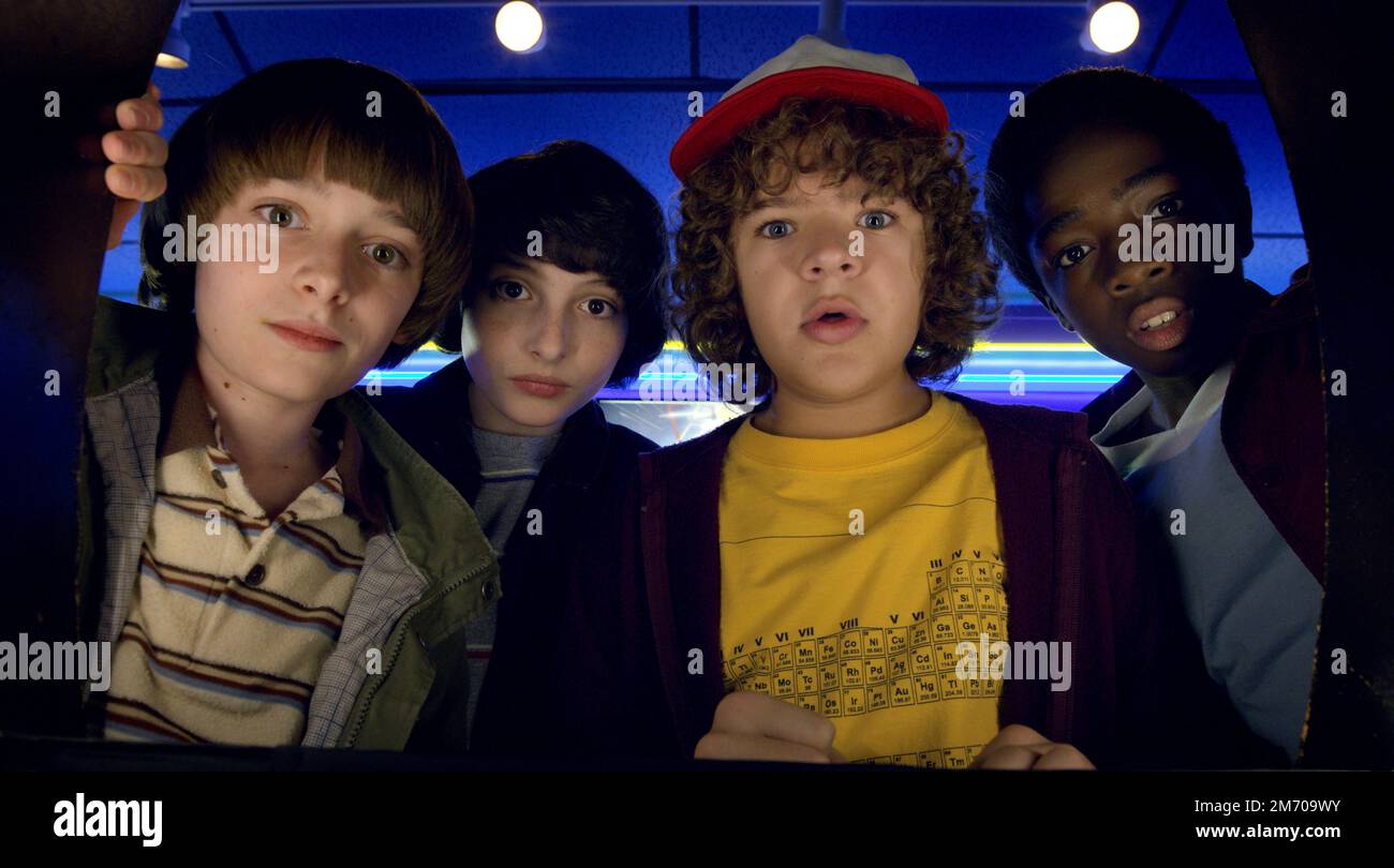 Stranger Things Netflix Stock Photo - Alamy
